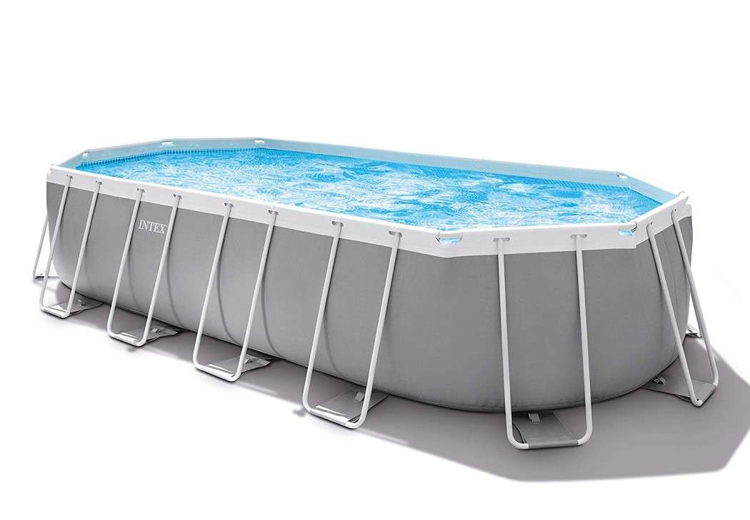 INTEX Prism Frame Oval Pool 610x305 26798 | pool-gigant.de - Bestway ...