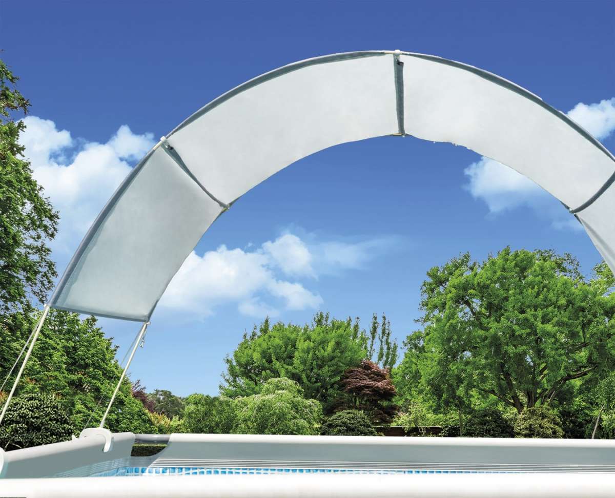 Intex Sonnendach Sonnenschutz Pool Canopy für Frame Pools 28054 | pool ...